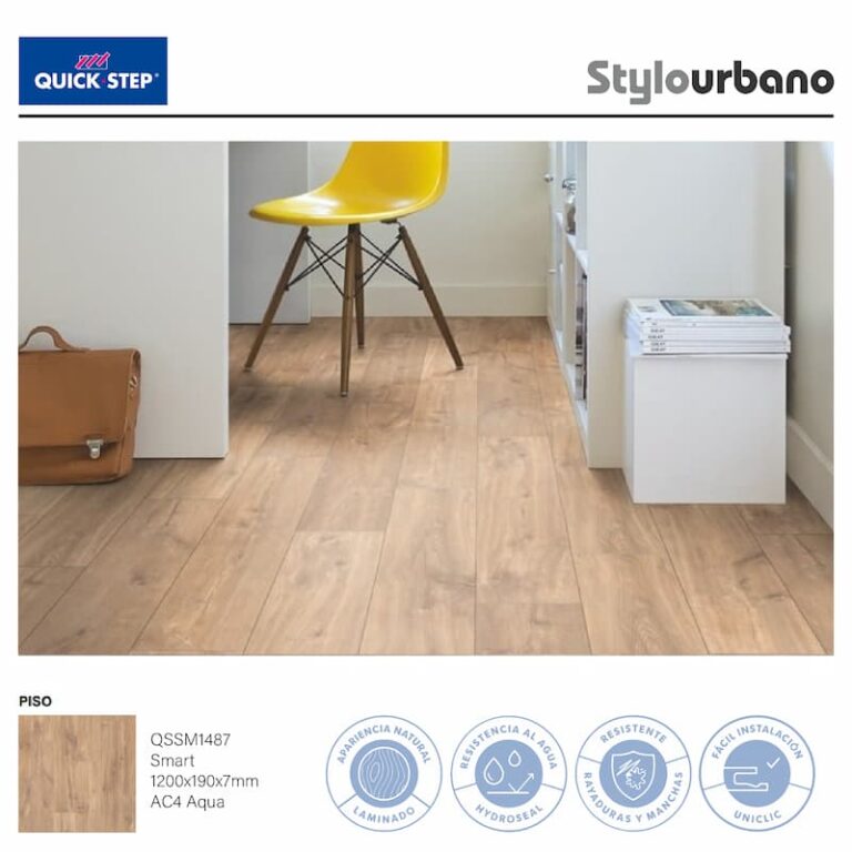 Promo!! Piso flotante QuickStep Smart 1292 Aqua + manta 2mm $ 25.900m2 – StyloUrbano